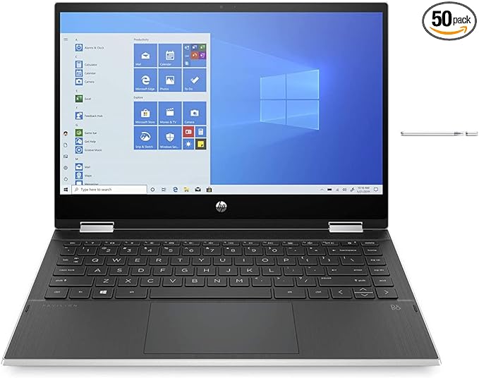HP Pavilion x360 - Laptop con pantalla táctil FHD IPS 2 en 1 de 14 pulgadas, procesador Intel ...