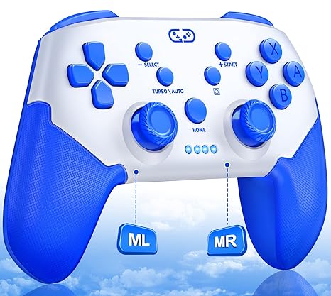 Gammeefy Switch Pro Controller, Wireless Switch Controller For Switch/OLED/Lite, Switch Remote ...