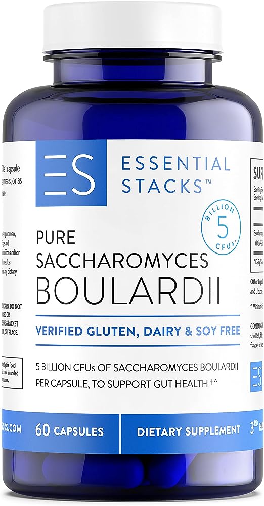 Essential Stacks Probióticos Saccharomyces Boulardii (sin OMG y sin ...