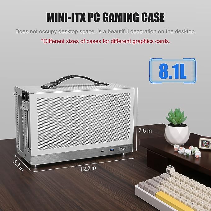 S300 - Mini-ITX PC Gaming Case - E/S frontal USB 3.0 Tipo - Puerto C ...