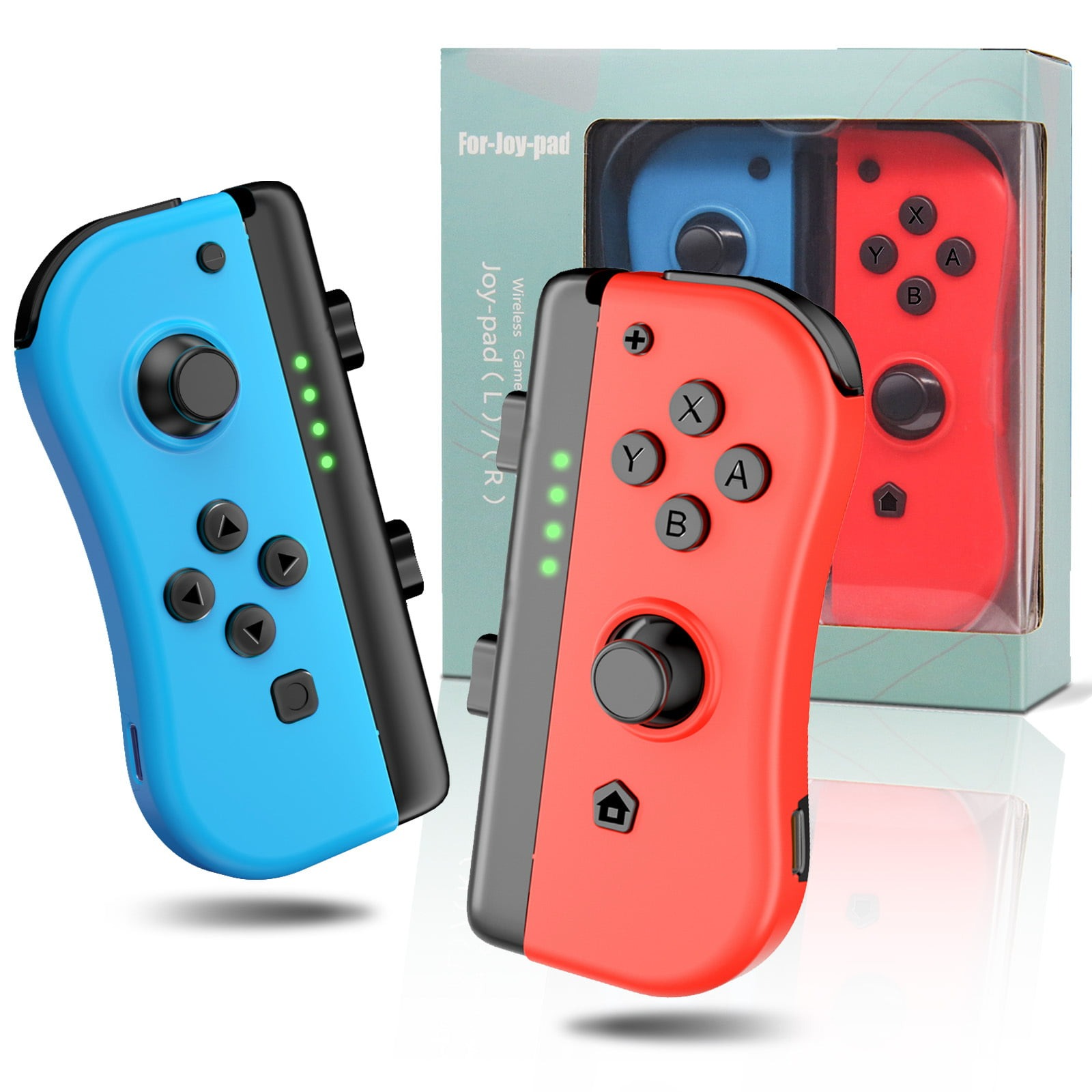 Bonacell Wireless Joypad Controller para Nintendo Switch, para Joy-con L/R Gaming Controllers ...