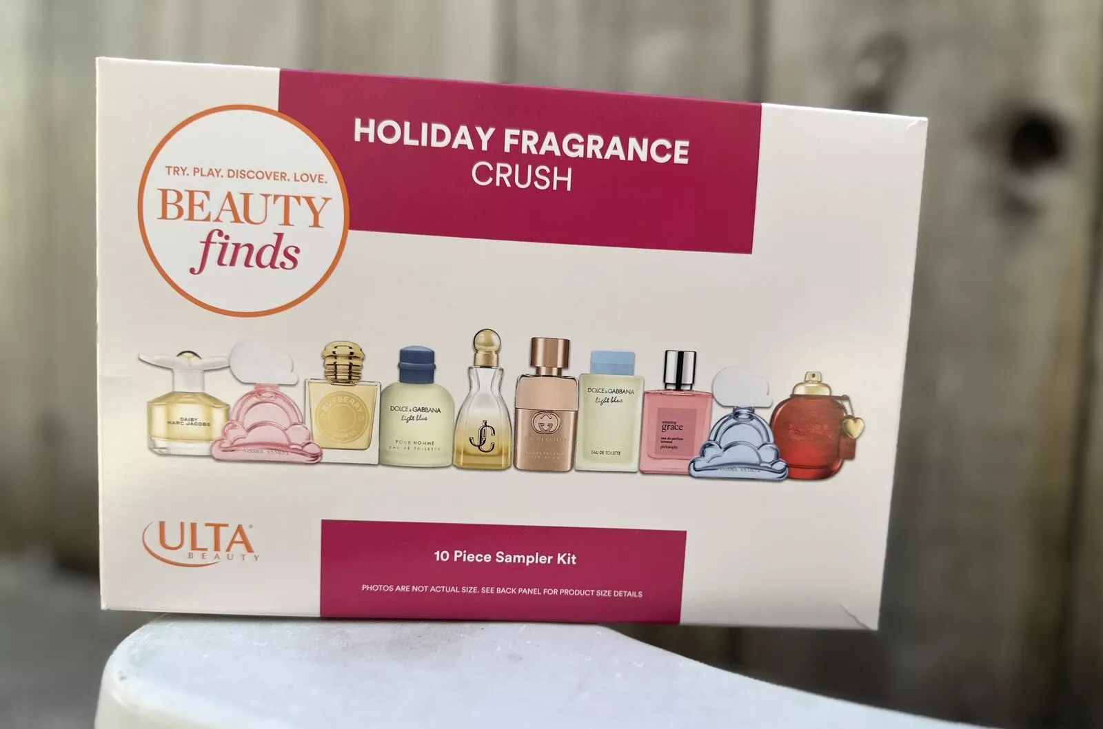ULTA 2024 Holiday Fragrance Crush Set 10pc MINI Perfume Set 3 Freebies ...